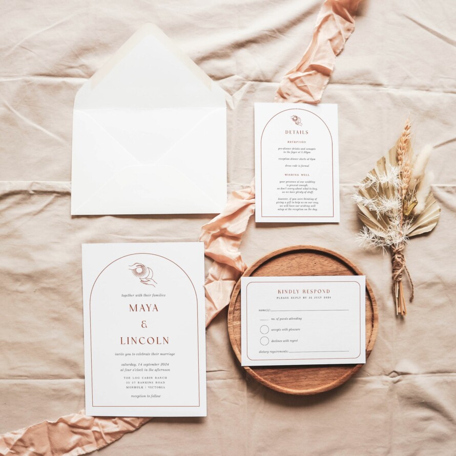 What to include in your wedding invitations