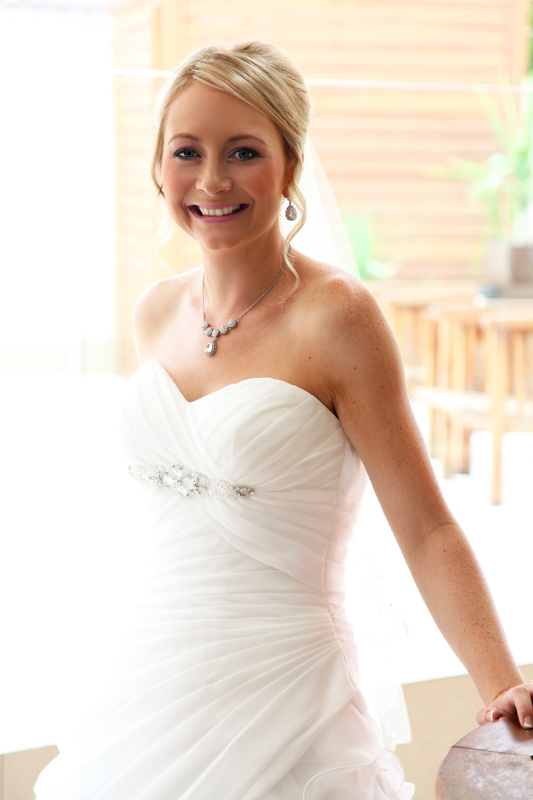 First kiss fail leads to classic wedding for Haley & Andrew