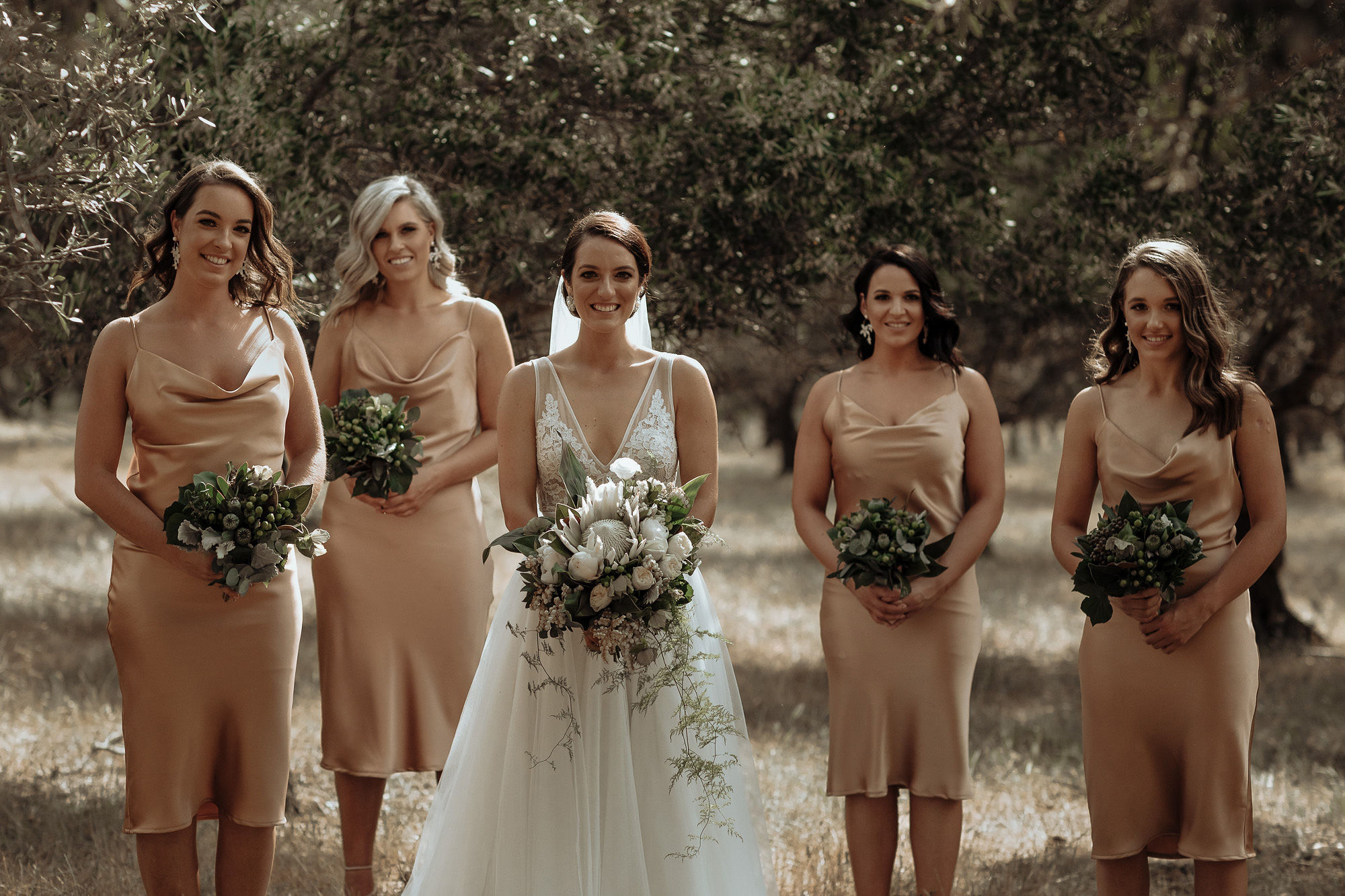 Better together: Jenna and Riley celebrate elegant wedding on stormy ...