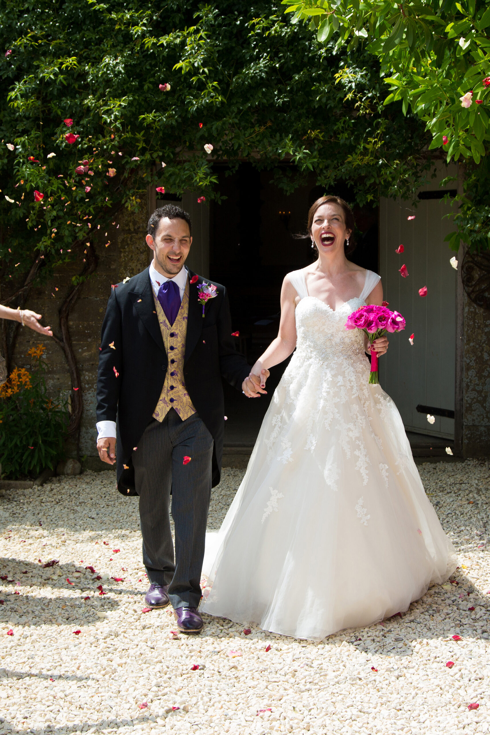 Out of this world: Kate and Simon's fun-filled superhero wedding | Easy ...