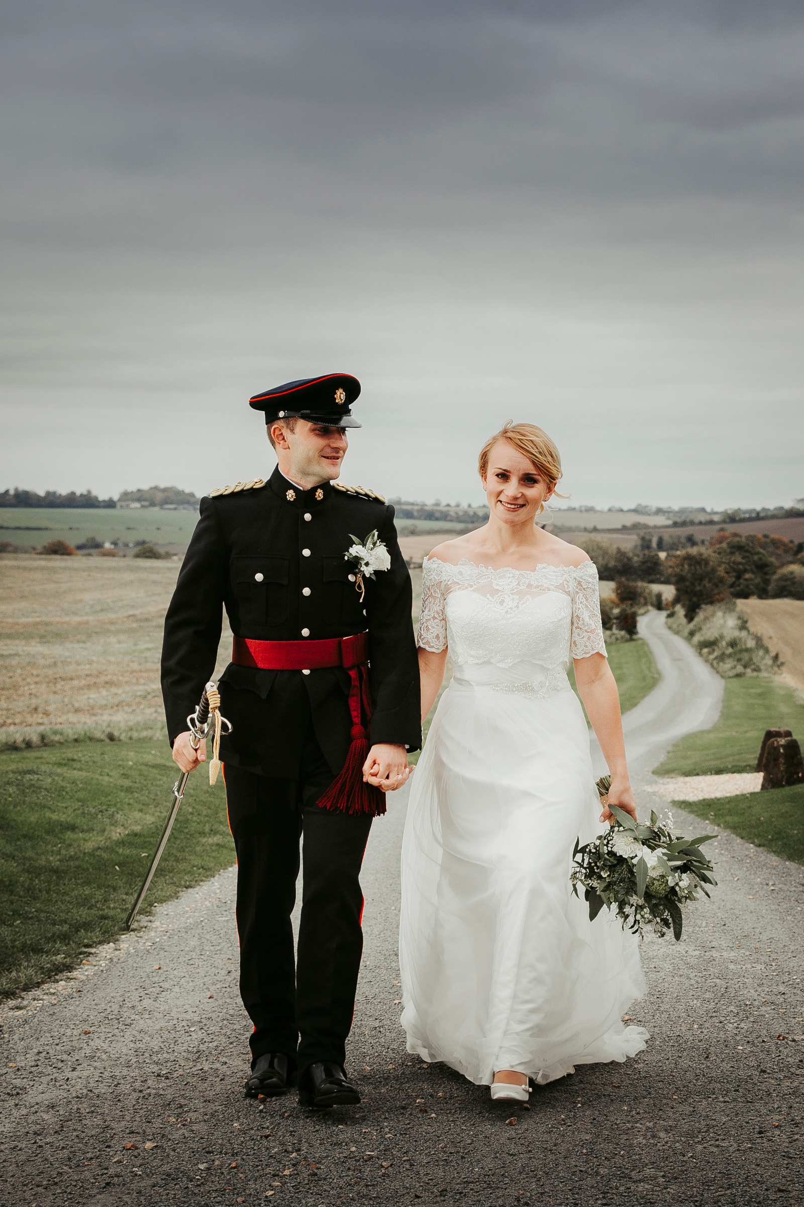 Daria and Guy celebrate Polish and English culture at rustic wedding ...