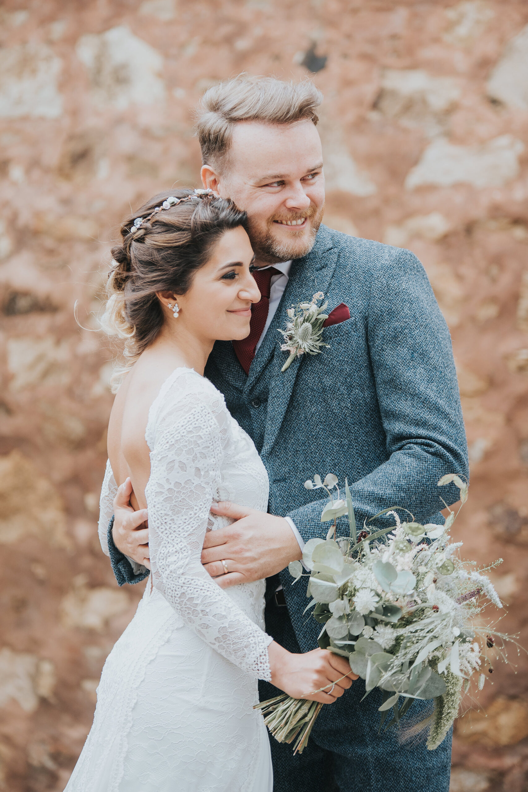 An intimate affair: Konul and Jordan's organic rustic wedding | Easy ...