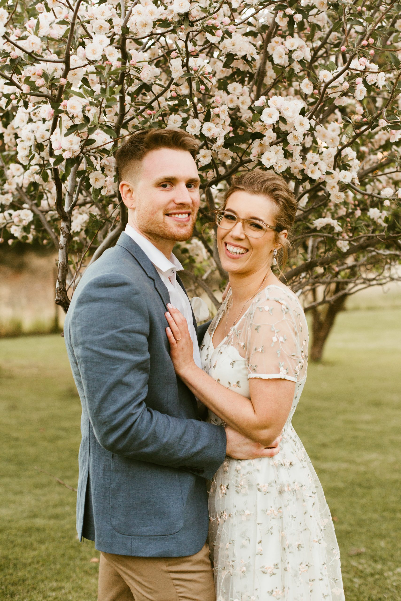 Jade and Paul exchange surnames at One Tree Hill intimate garden ...