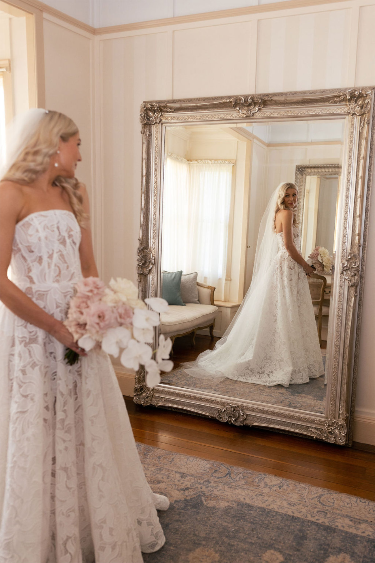 Lucy and Thomas wed at Gabbinbar Homestead in an elegant celebration