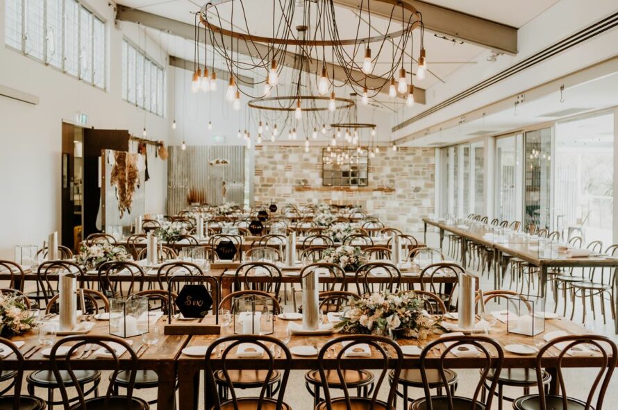 Host an elegant country wedding at The Springs in Peats Ridge