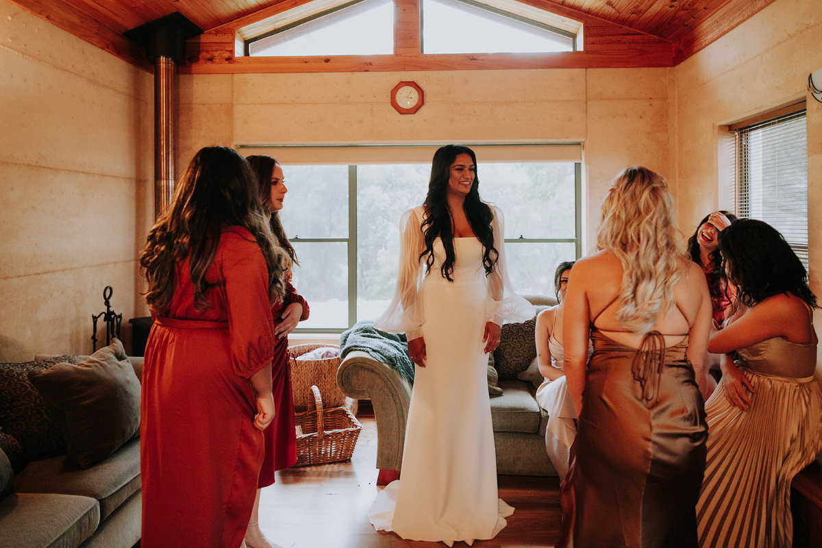 Rain or shine: Tenielle and Josip's rustic Denmark wedding