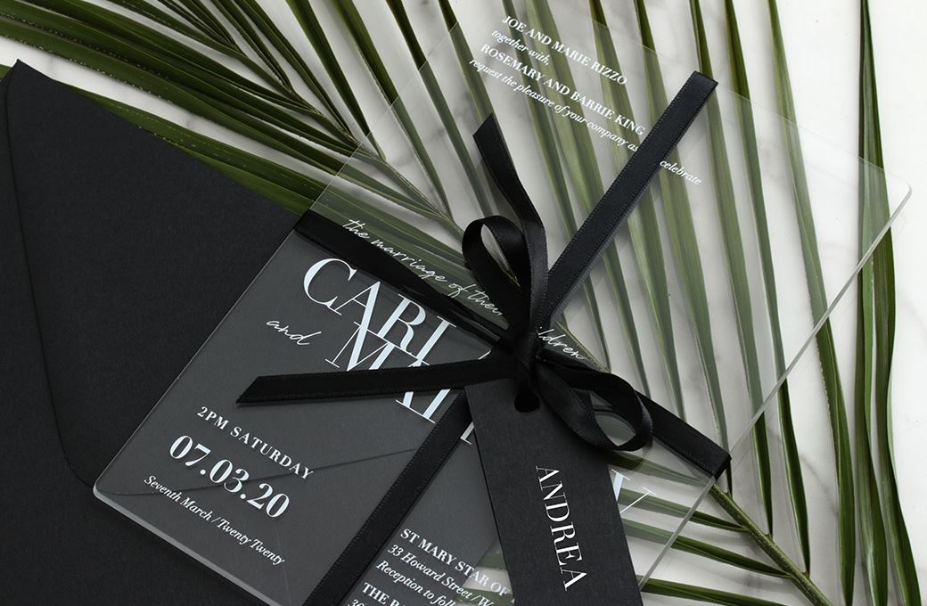 Everything you need to know about wedding invitation print finishes ...