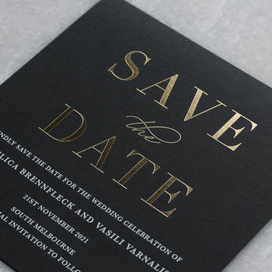 Everything you need to know about wedding invitation print finishes ...