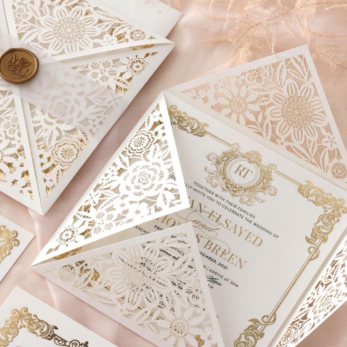 Everything you need to know about wedding invitation print finishes ...