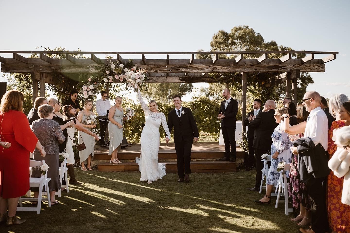 Wed amongst the vines at Sandalford Winery