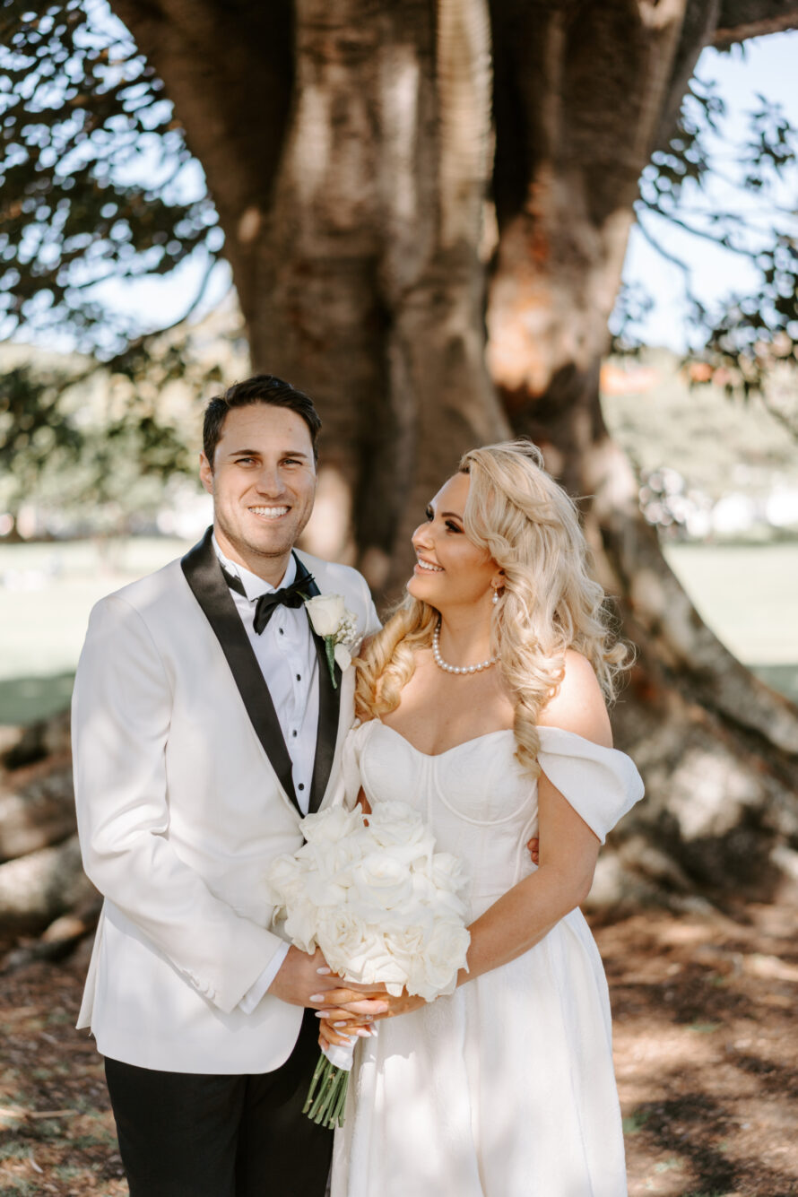 Tayla and Anderson's romantic Vaucluse House wedding