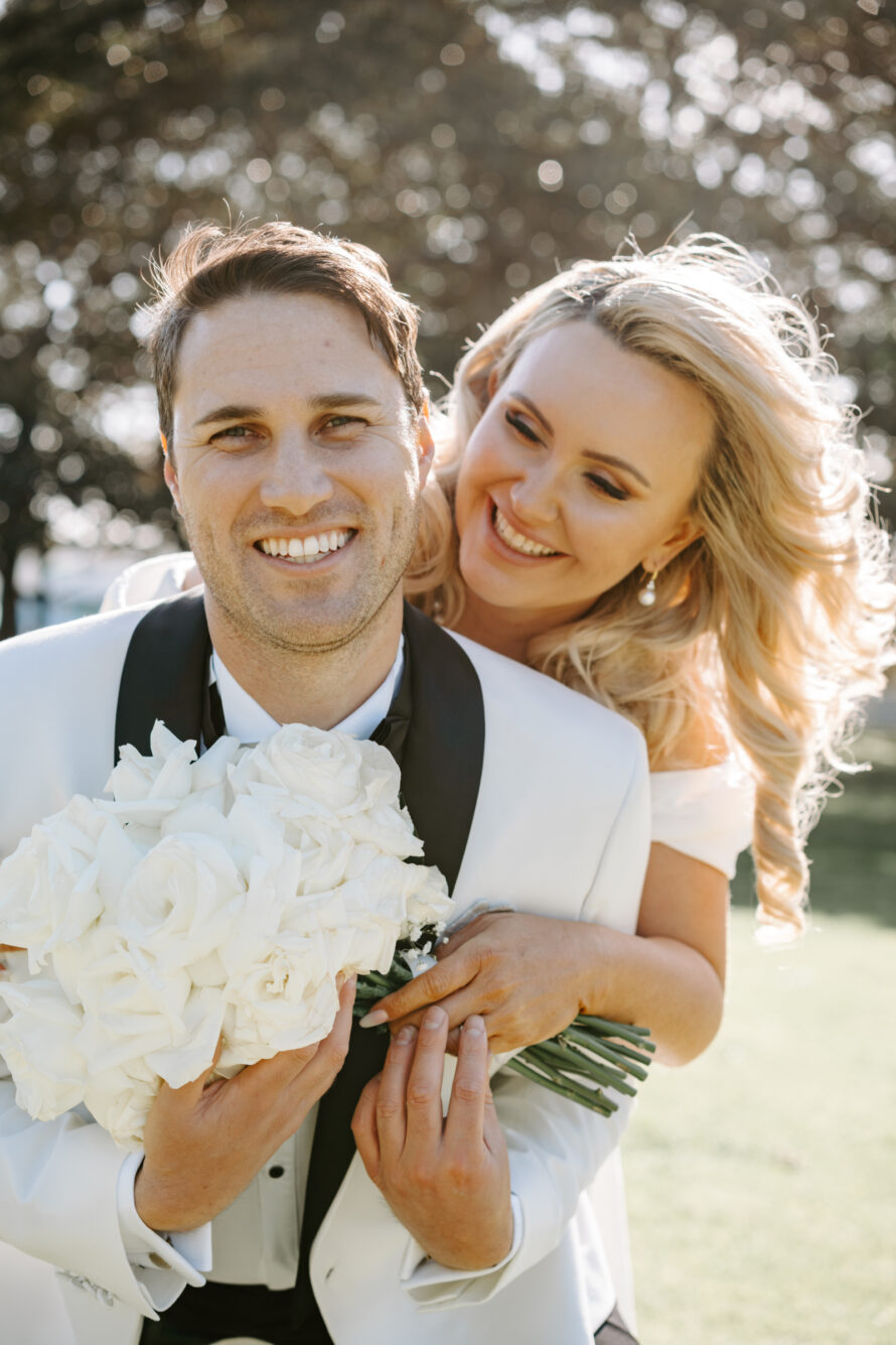 Tayla and Anderson's romantic Vaucluse House wedding