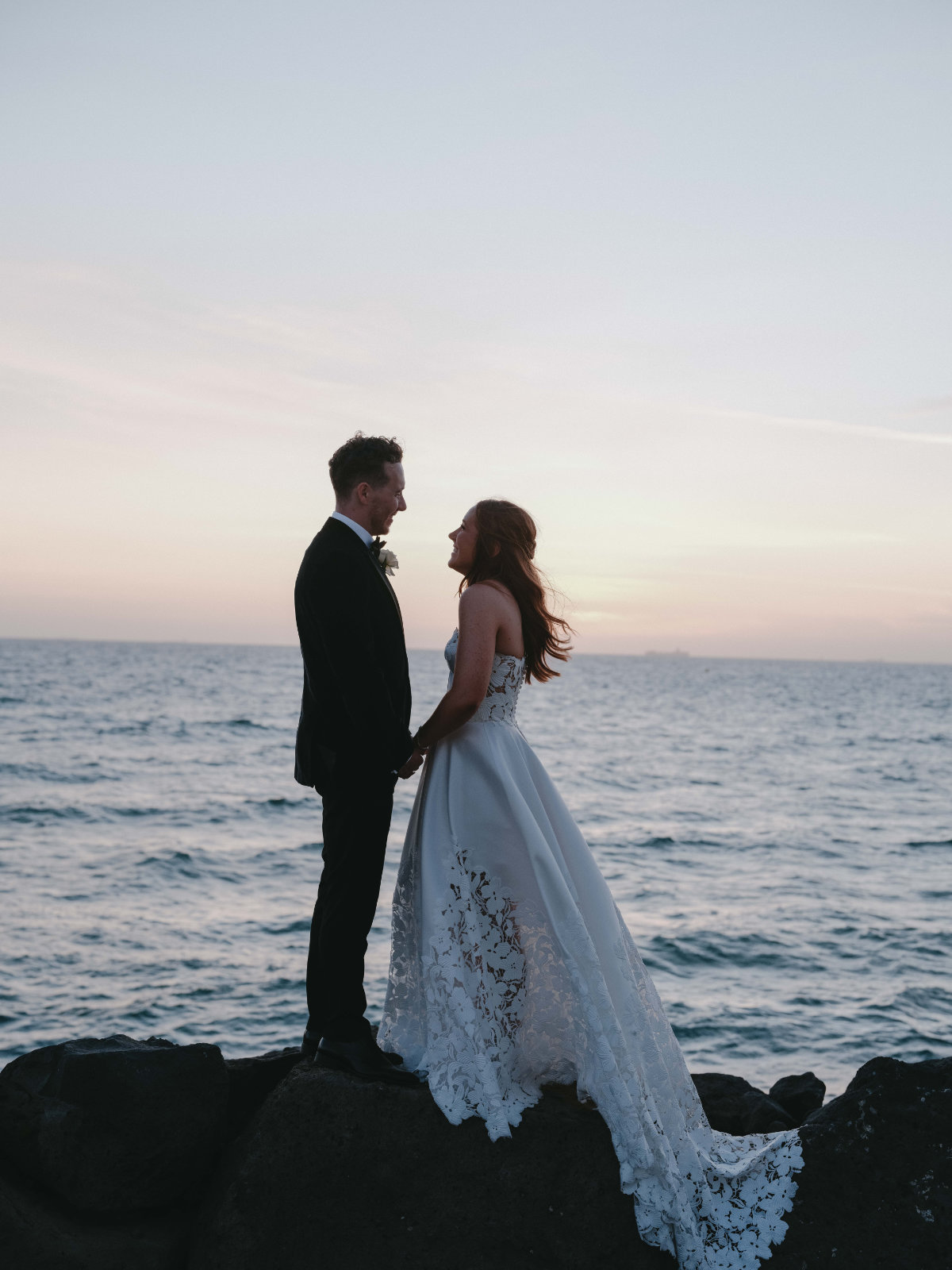 A sentimental seaside celebration for Tamika and Jack at Sandringham ...